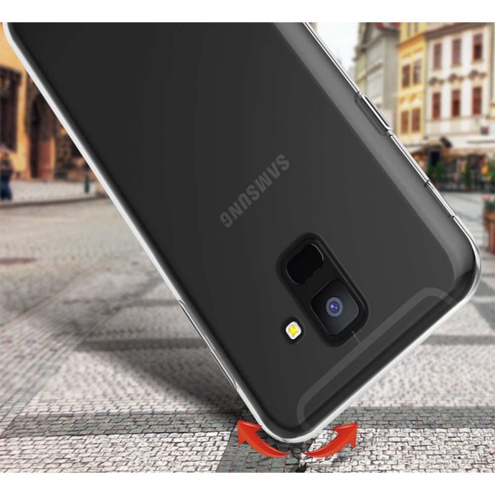 Чехол на Samsung Galaxy A6 2018, силиконовая накладка. Аксессуары для ...